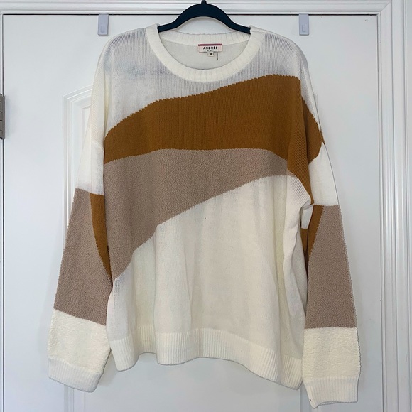 ANDREE BY UNIT | Sweaters | Andree By Unit Color Block Sweater | Poshmark